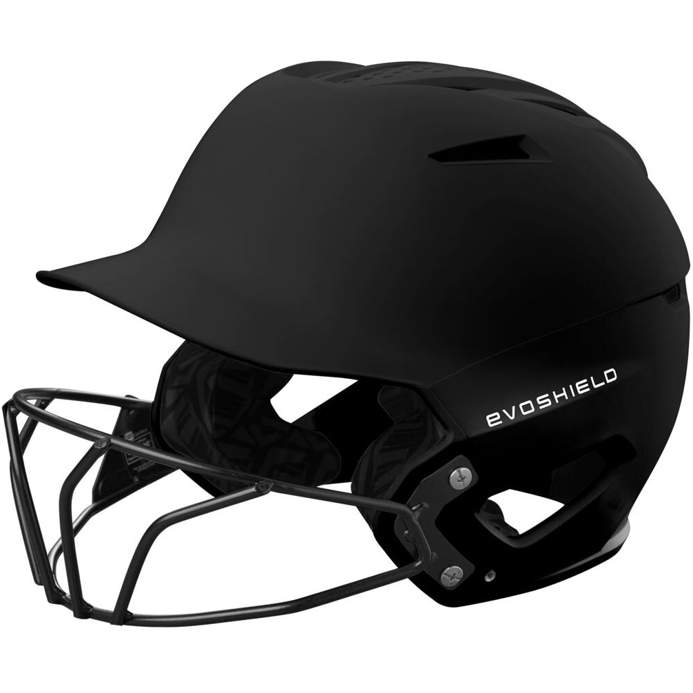 EvoShield XVT 2.0 Matte Batting Helmet with Fastpitch Mask: WB572570 ...